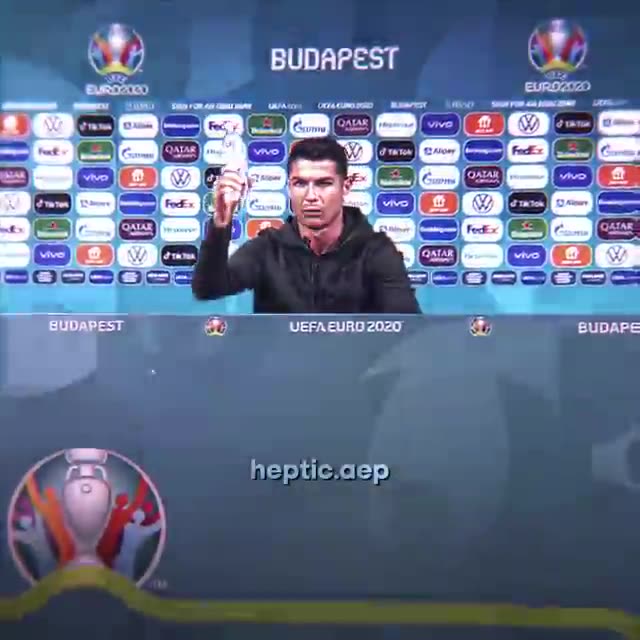 Ronaldo Wasn't Supposed To Drink Alcohol But...☠️