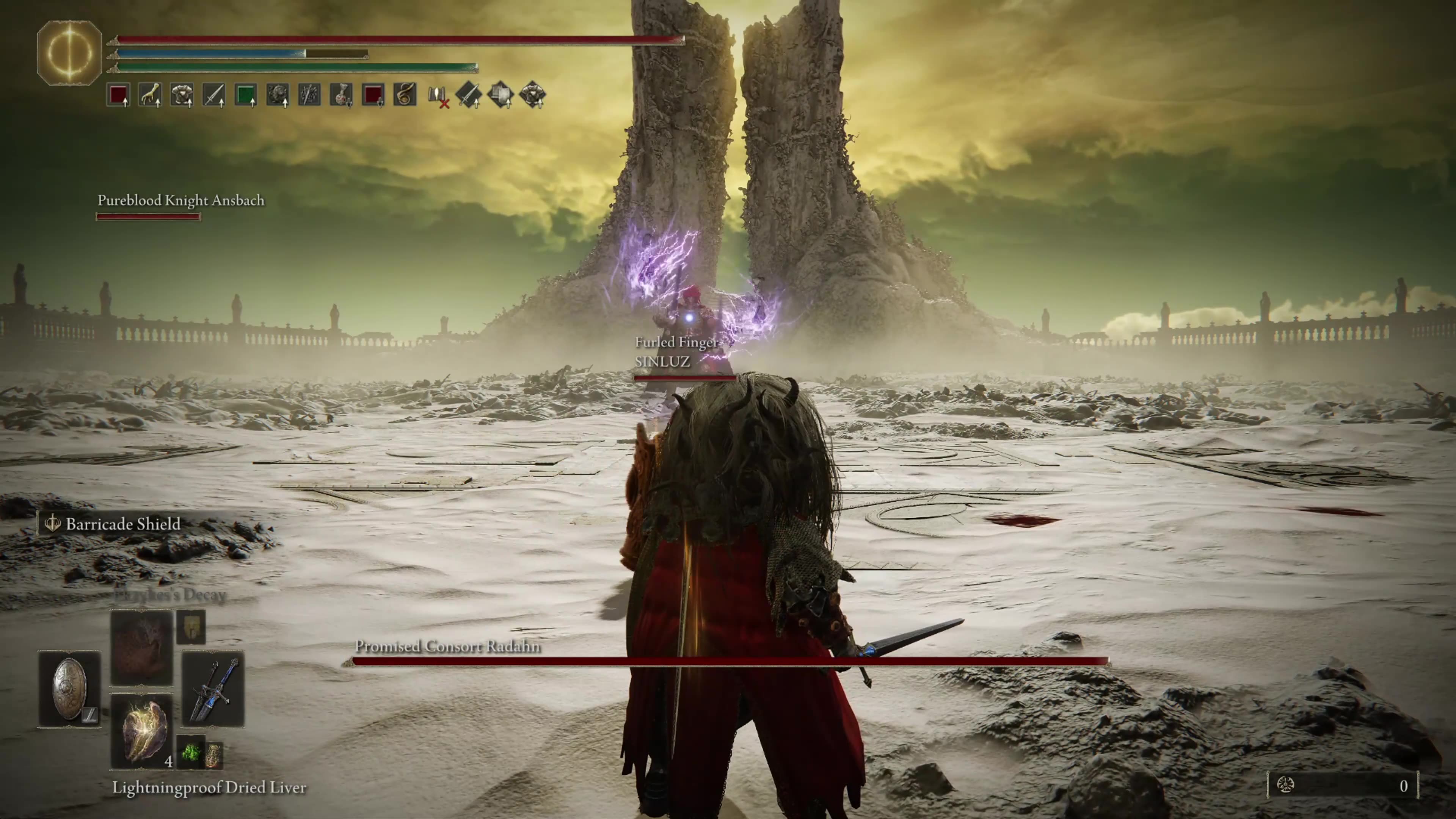 Elden Ring DLC NG+1 | Promised Consort Radahn boss w/2 summons # ...