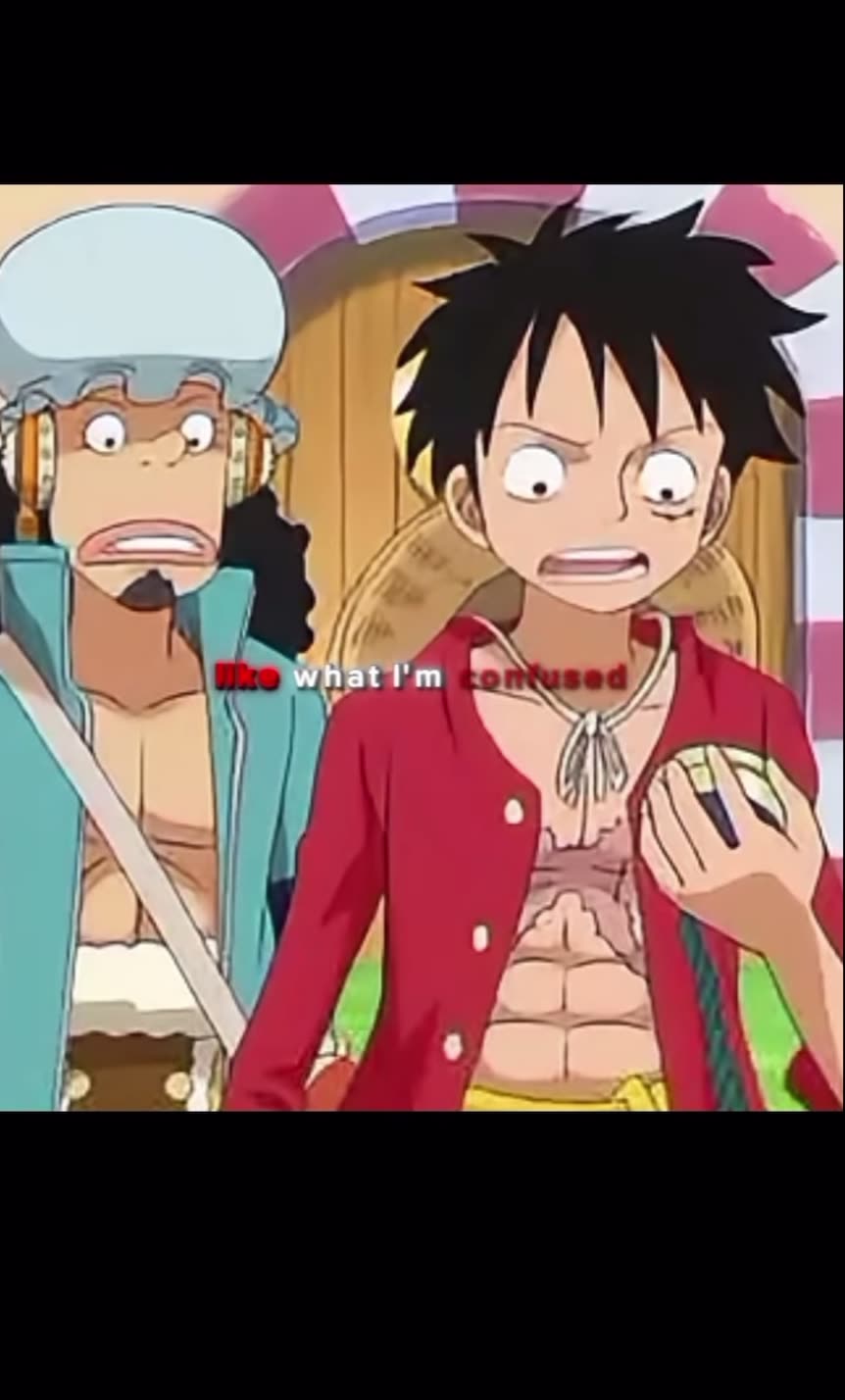 Luffy being Luffy 😂