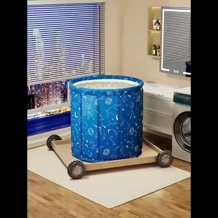 Insulated Folding Bath Tub – Quick Setup and Portable Design