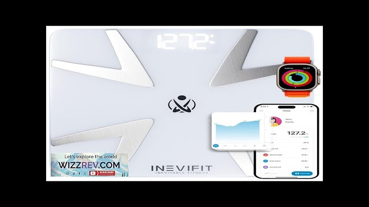 INEVIFIT Smart Body Fat Scale Highly Accurate Bluetooth Digital ...