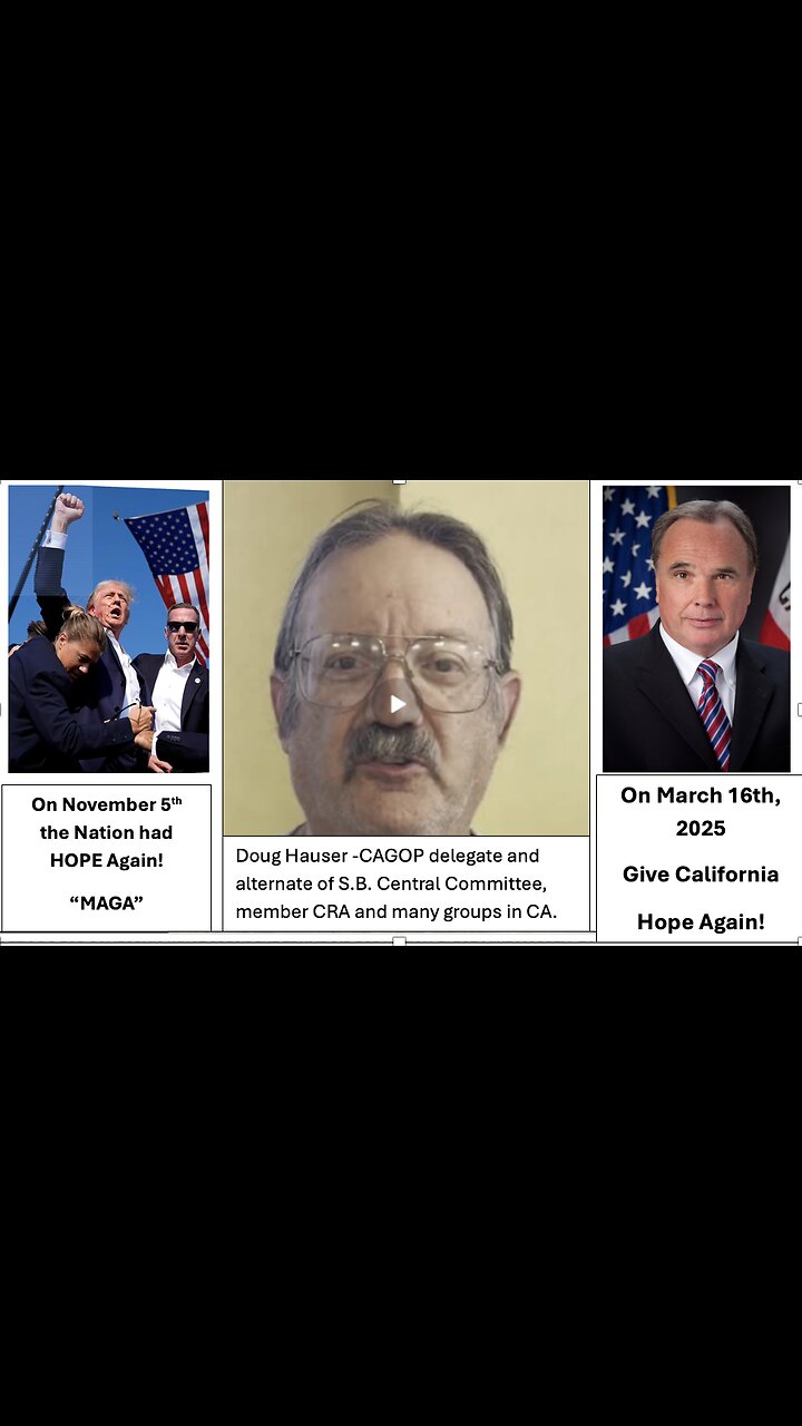 LET'S DO FOR CALIFORNIA WHAT PRESIDENT TRUMP DID FOR NATION, ELECT MIKE ...