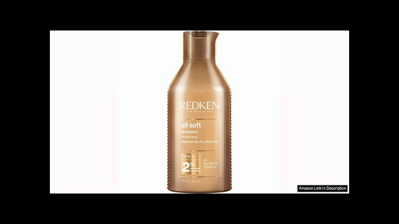 Redken All Soft Shampoo | Deeply Moisturizes and Hydrates | Softens ...