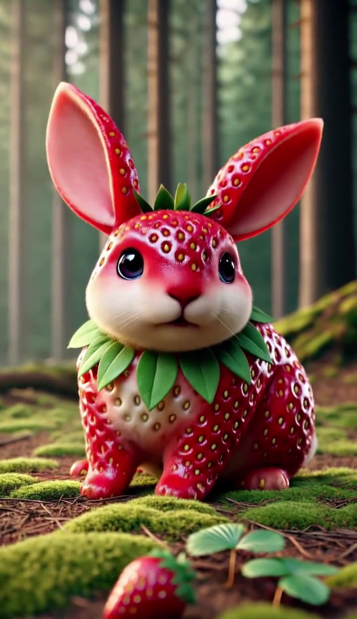 Animals and Fruit hybrids(Cute Version) which one is your favorite ...