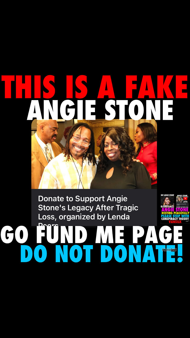 NIMH #833 ANGIE STONE DO NOT HAVE A GO FUND ME PAGE!