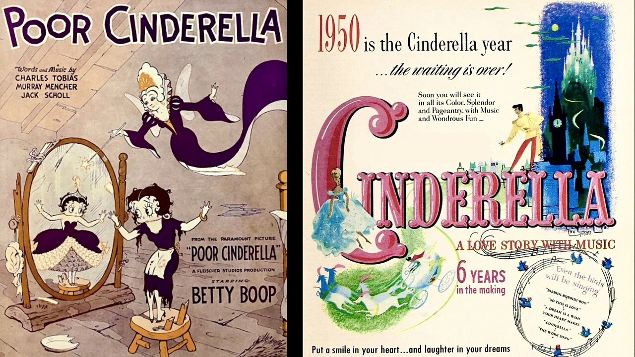 DOUBLE FEATURE: Betty Boop in "Poor Cinderella" (1934) [Short ...