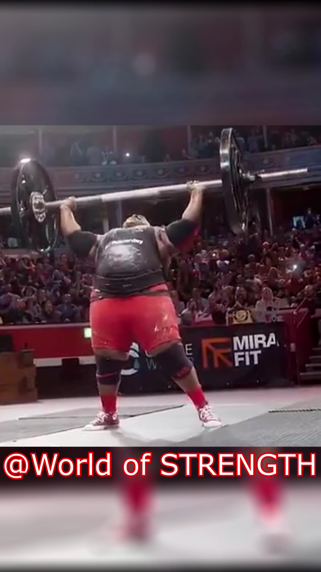 Iron Biby Smashes 217kg Axle Press World Record! 💪🔥
