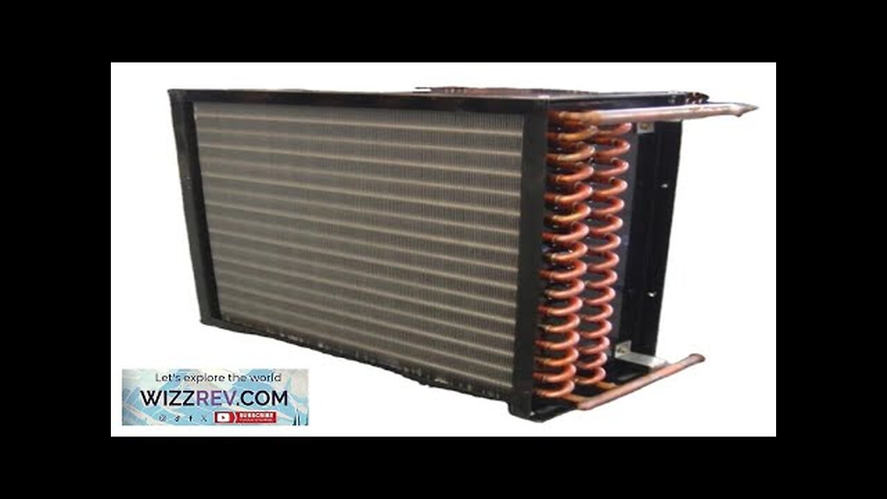 Copper Tube Fin Type Condenser with Fan Cover For Heat Pump Review