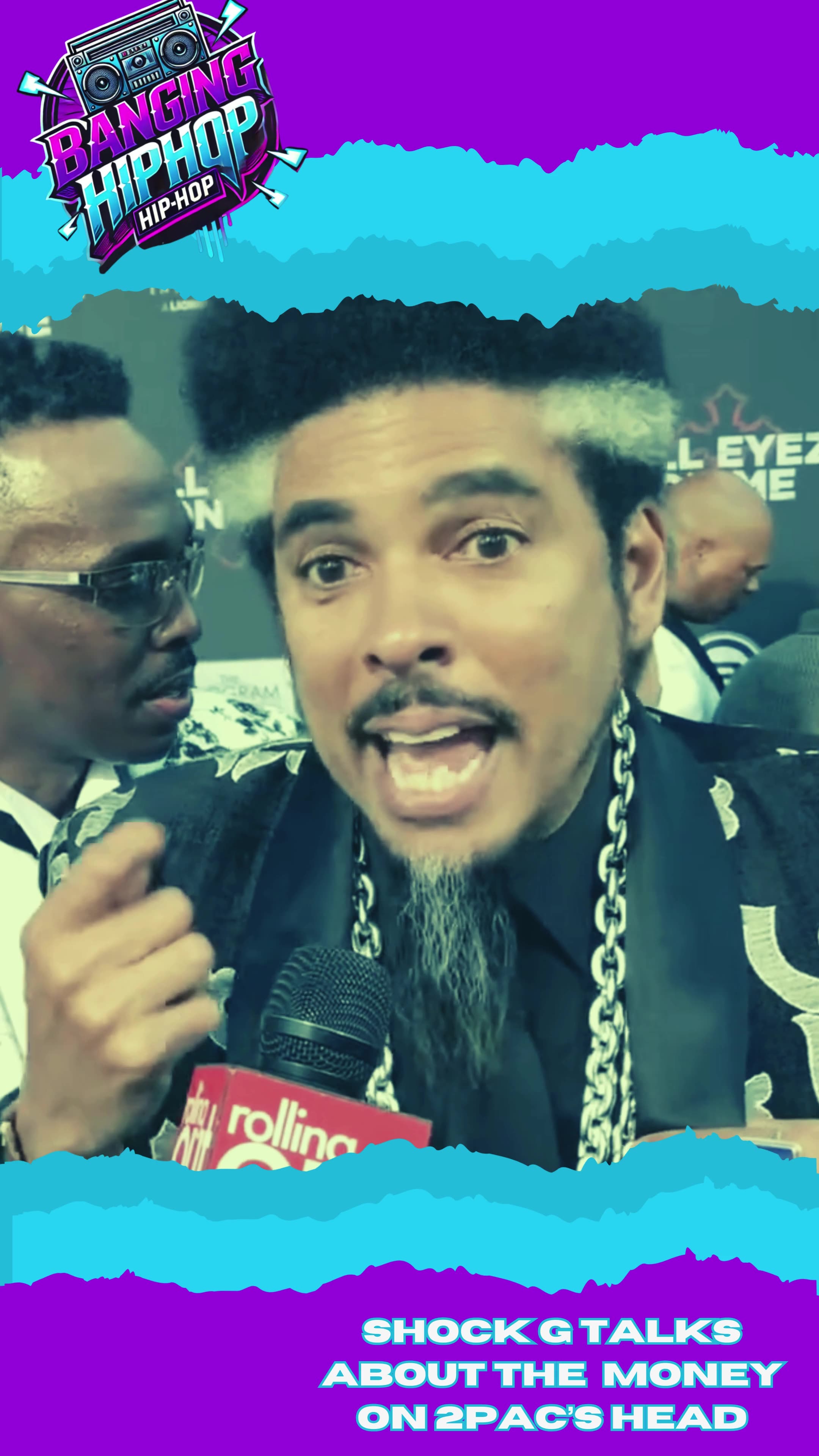 Shock G talks about #2pac receiving death threats