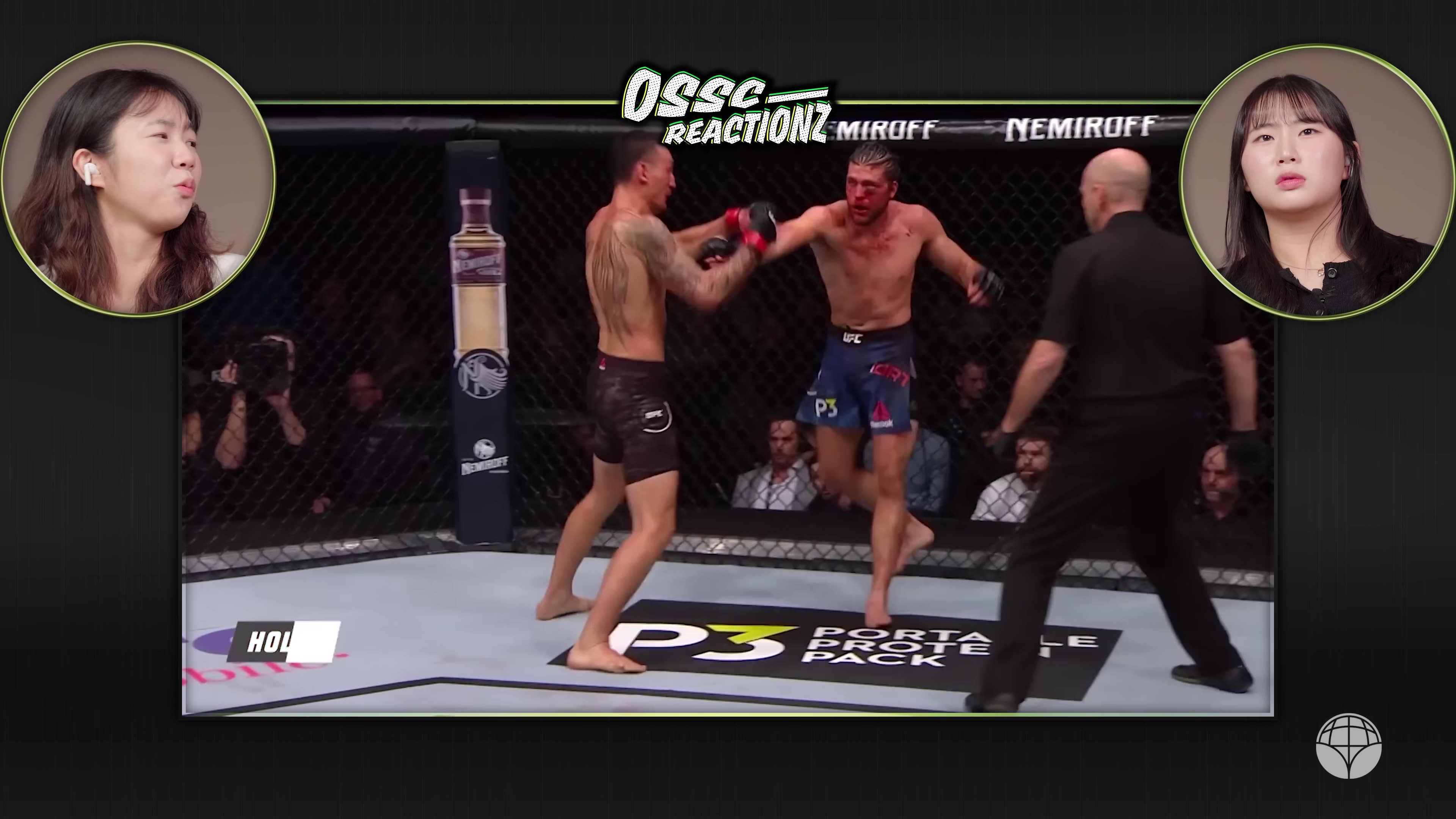 Korean Girls Shocked By 'Topuria VS Holloway' In UFC 308 𝙊𝙎𝙎𝘾