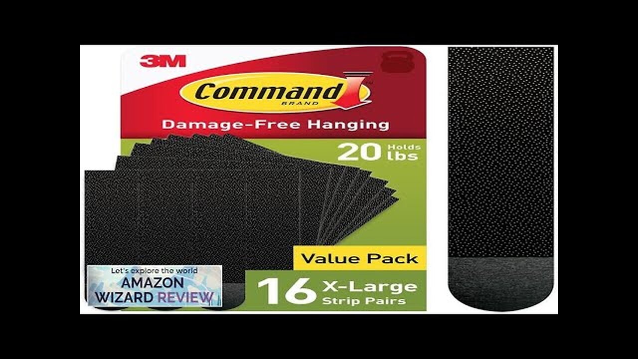 Command 20 Lb XL Heavyweight Picture Hanging Strips Damage Free Hanging ...