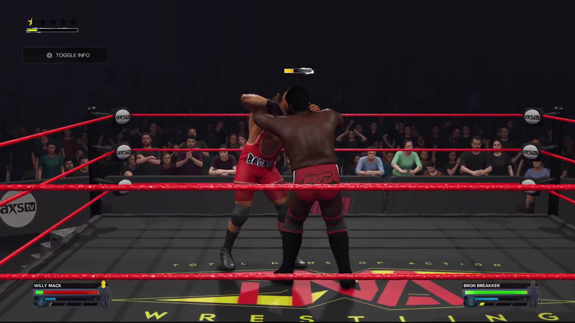 WWE VS TNA - Willie Mack VS Bron Breakker