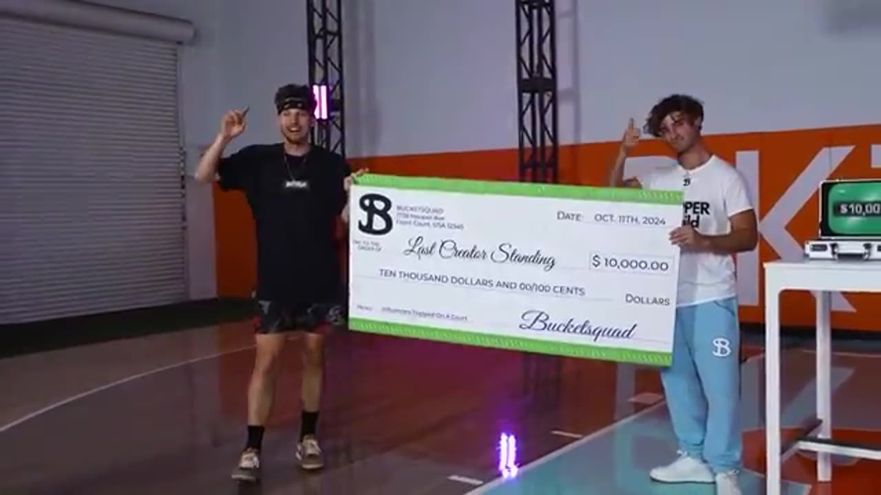 I Trapped 25 Creators On My Basketball Court