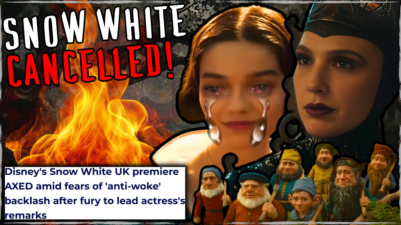 Disney CANCELS Snow White UK Premiere! Rachel Zegler Damage Control!