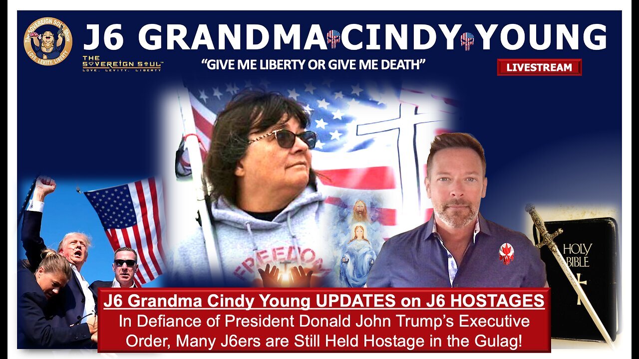 J6 Grandma Cindy Young on DC Gulag Defying Trump’s New Executive Order ...