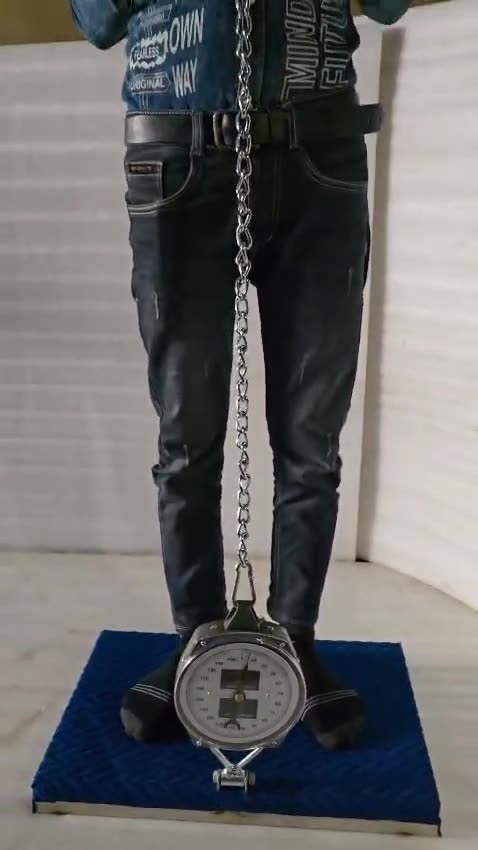 Leg Chest Back Dynamometer Analogue Type Physiotherapy Device