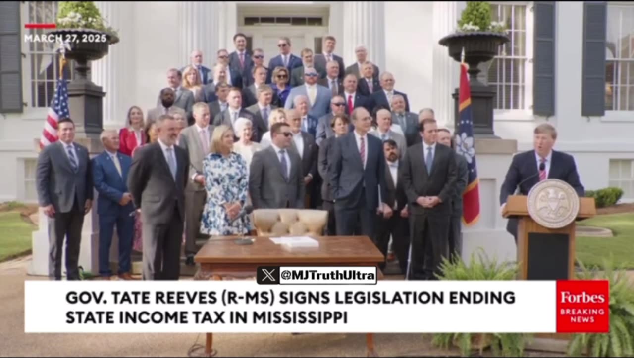 MISSISSIPPI JUST ELIMINATED ALL STATE INCOME TAXES!