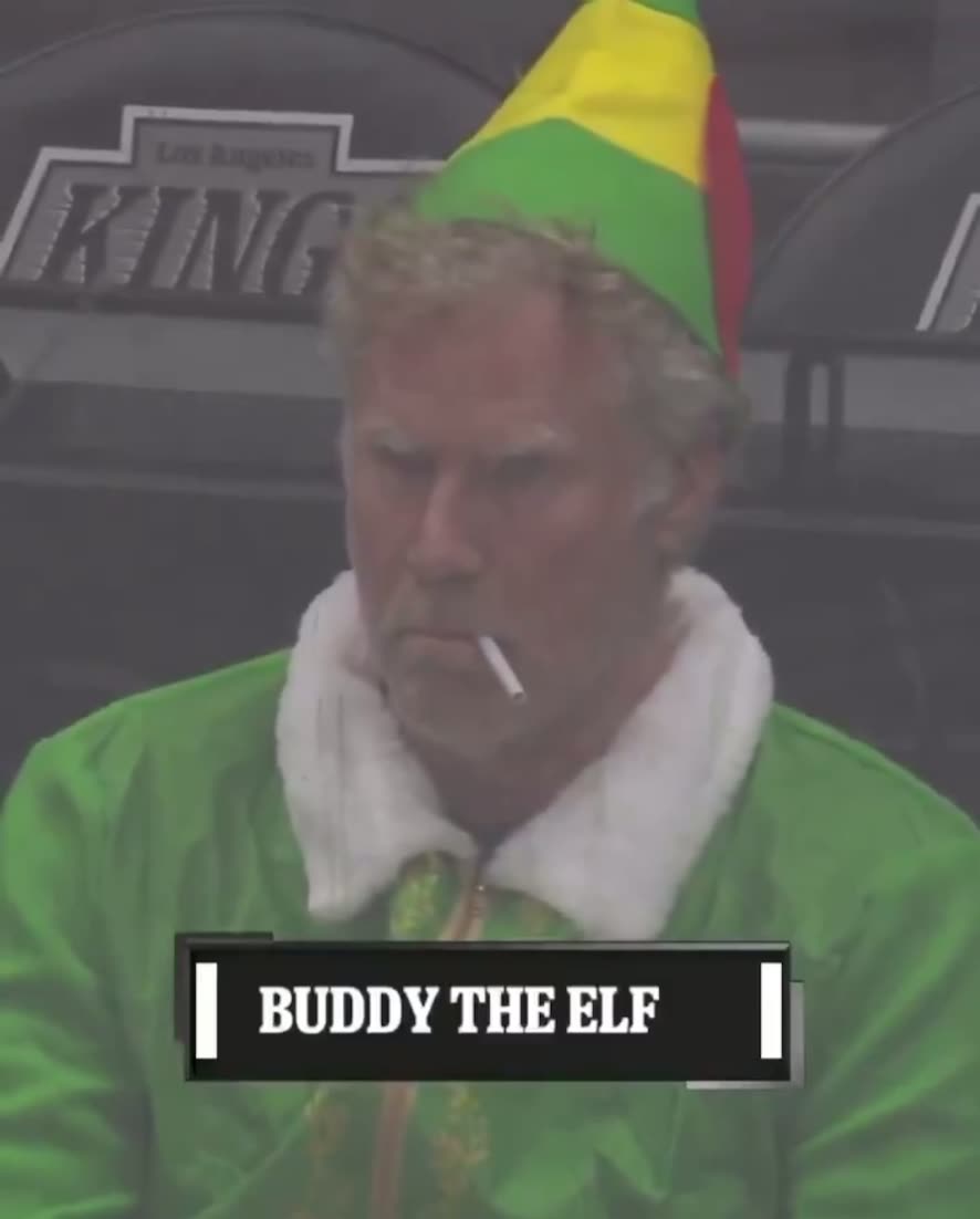 Will Ferrell Spotted at NHL Game in Famous Buddy The Elf Costume ...