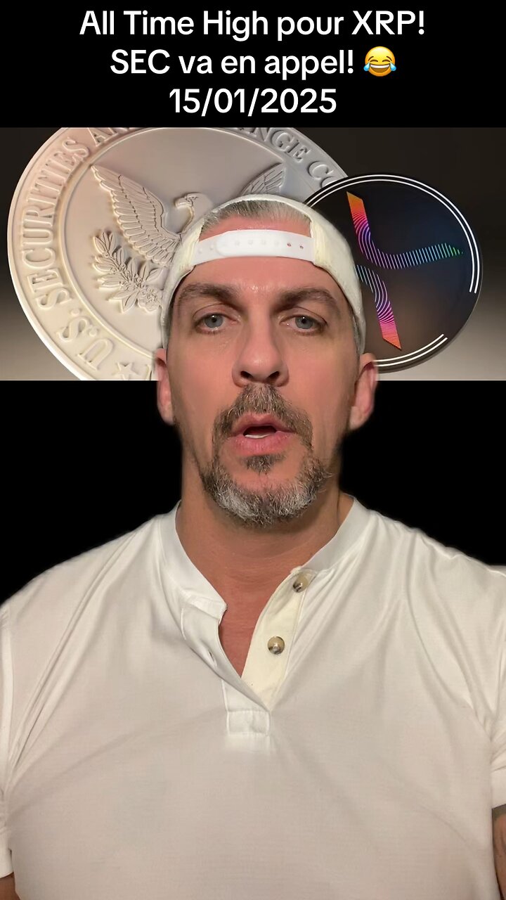 All Time High pour XRP! SEC va en appel! 15/01/2025