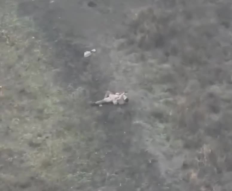 Russian Soldier Purposely Sets Off Mines