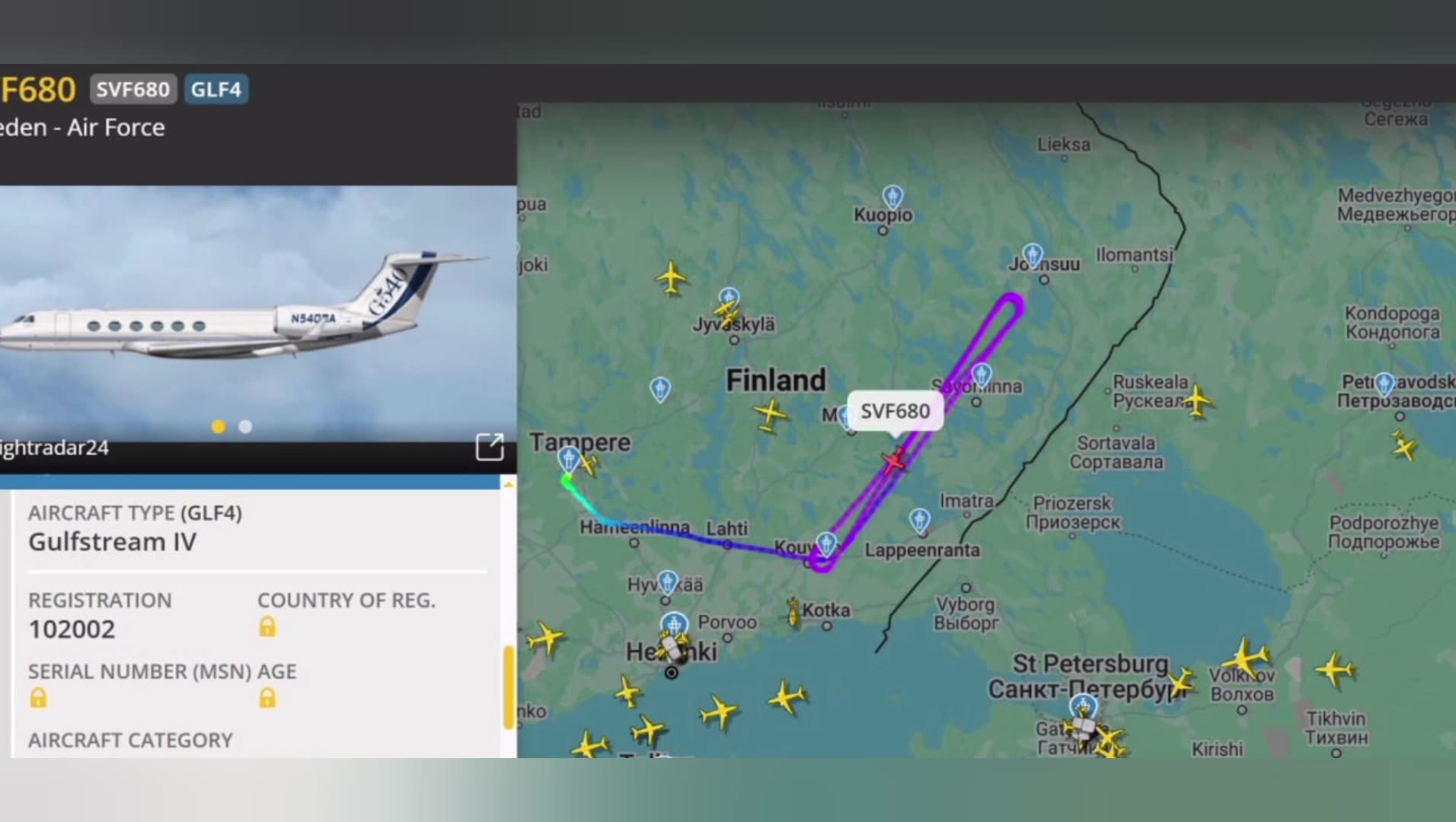 Κίνδυνος στα Βαλτικά#gulfstream_IV#Bombardier_challenger 650_Artemis# ...