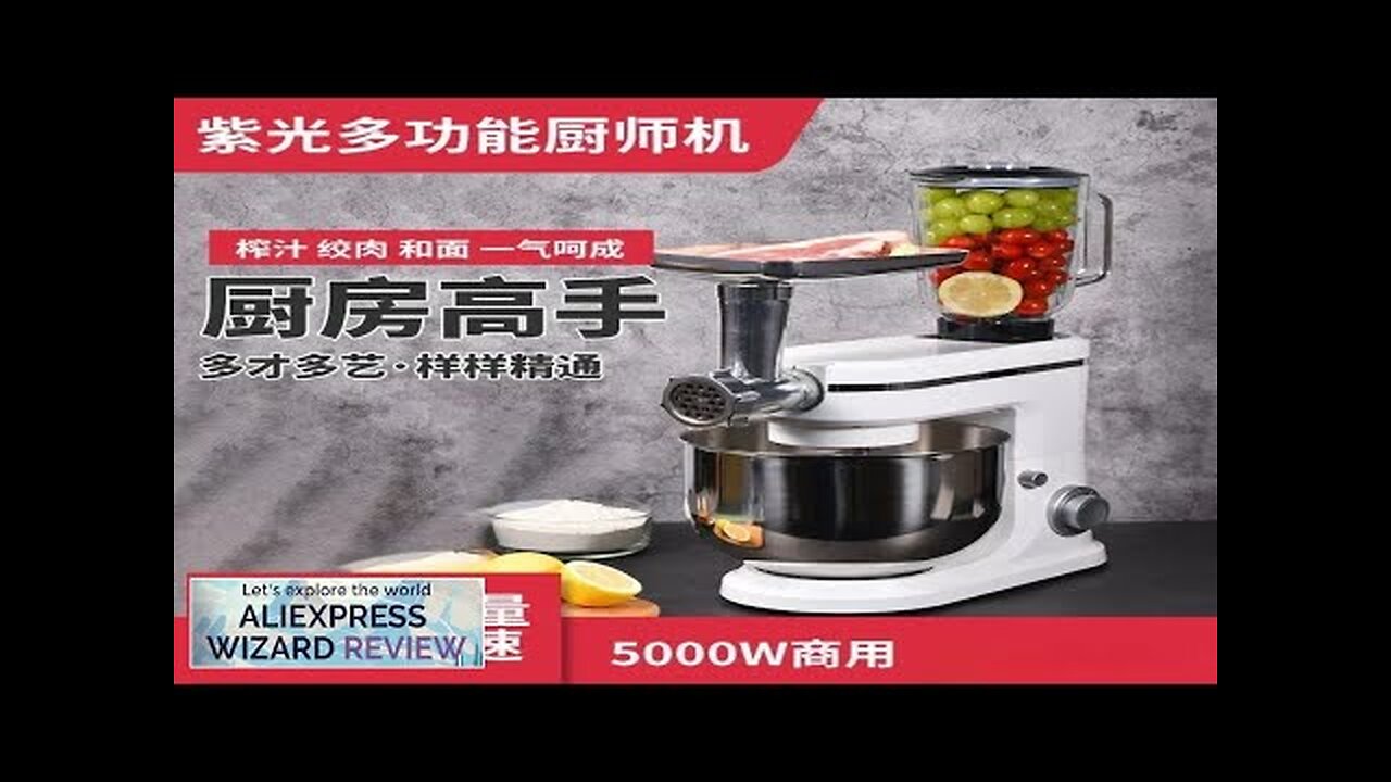 Small Home Automatic Kitchen Machine 220V Bread Mixer Dough Mixer Aid ...