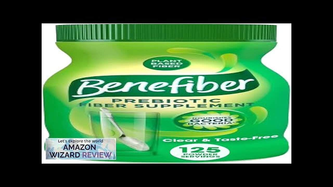 Benefiber Daily Prebiotic Fiber Supplement Powder for Digestive Health ...