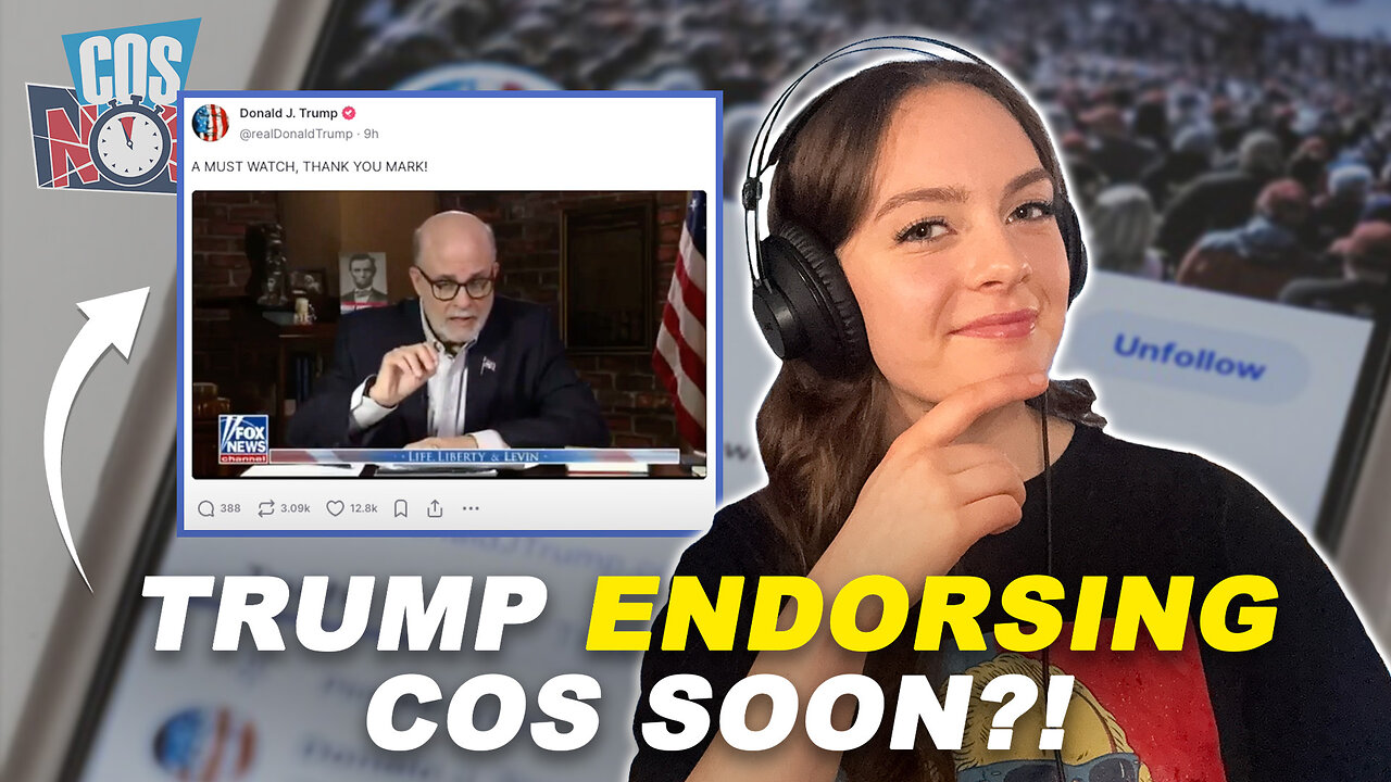 Trump Shares Mark Levin's Video Touting Convention of States! | COS Now ...