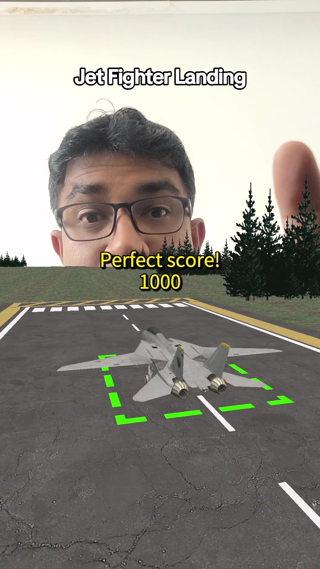 Jet Fight Landing #jet #jetfighter #jetfighterlanding #landing