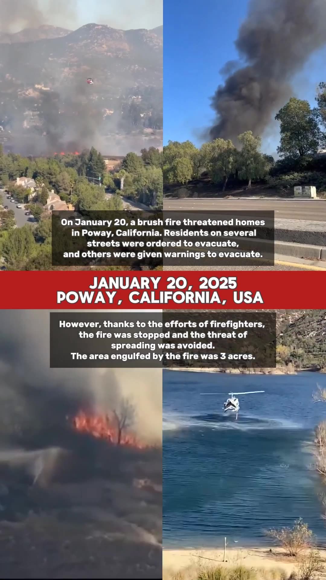 January 20, 2025 Poway, California, USA