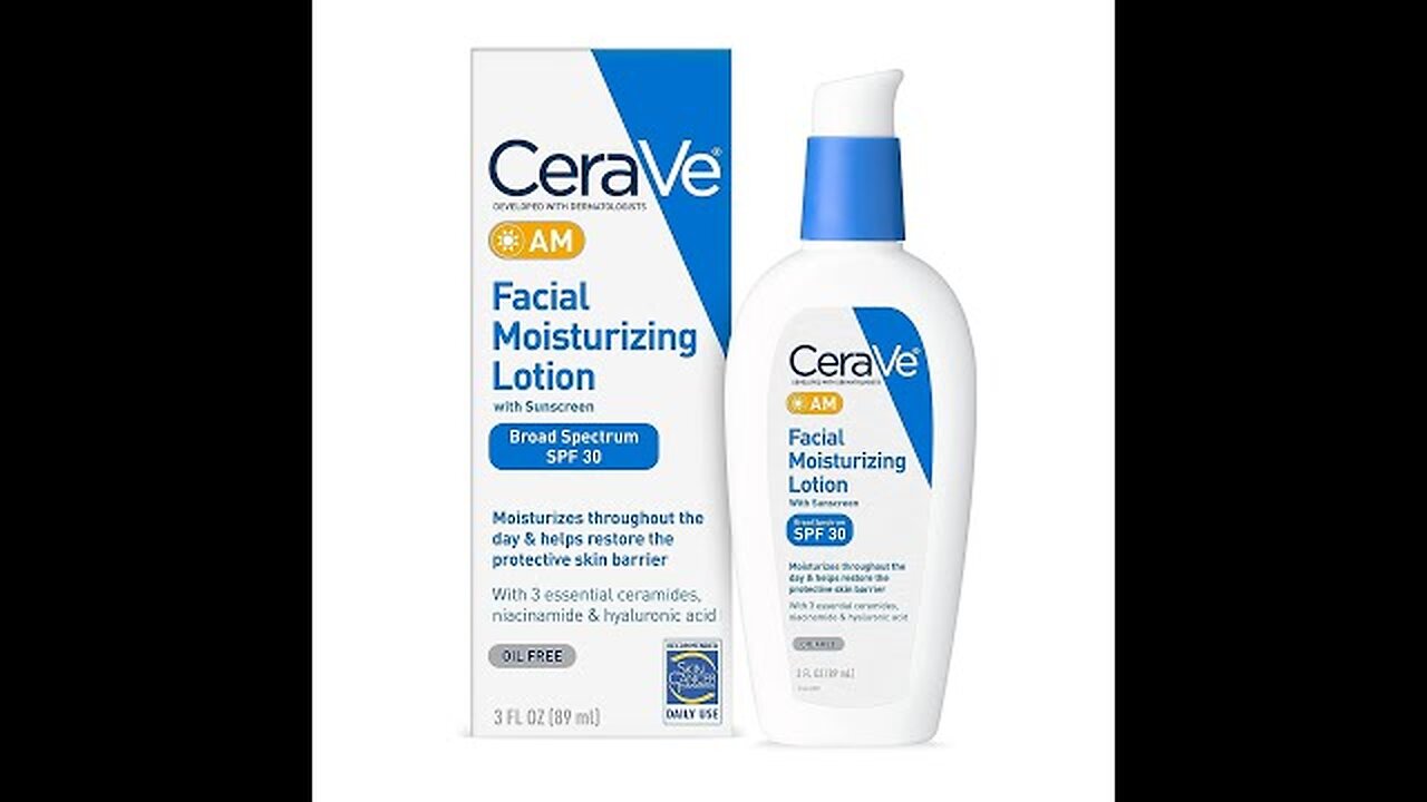 CeraVe AM Facial Moisturizing Lotion Review