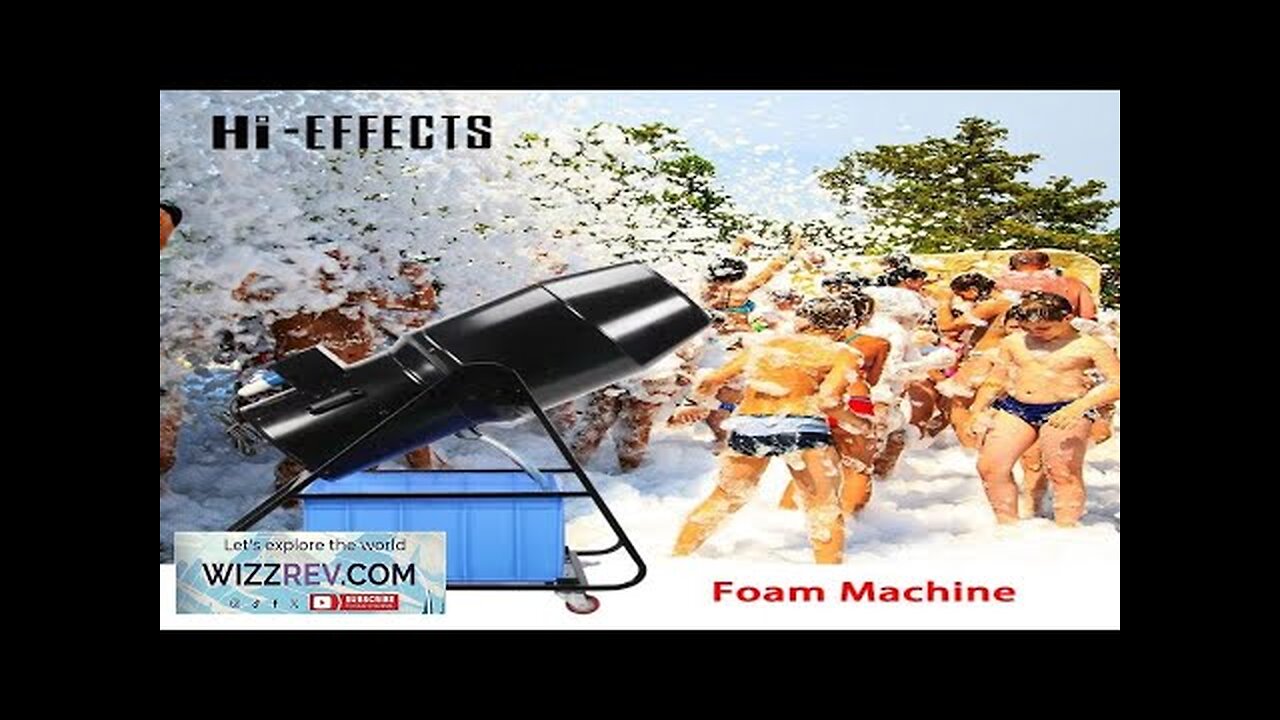 Manual Control Foam Machine Stage 2500W Shaking Head Stage Machine Foam ...