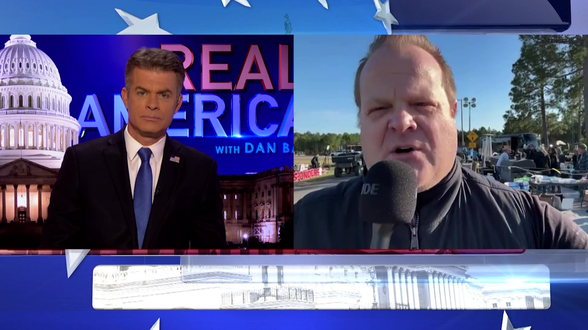 REAL AMERICA -- Dan Ball W/ Chad Caton, Wildfires Sweep South Carolina ...