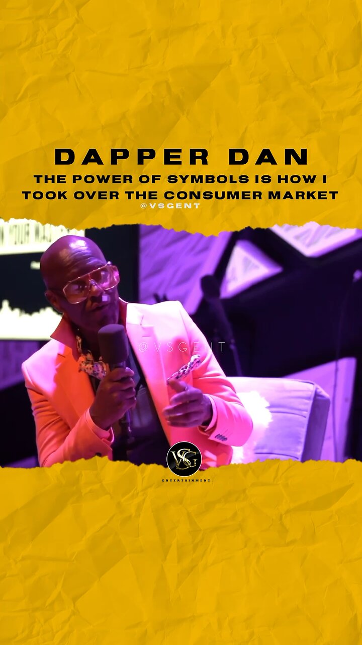@dapperdanharlem The power of SYMBOLS is how I took over the consumer ...