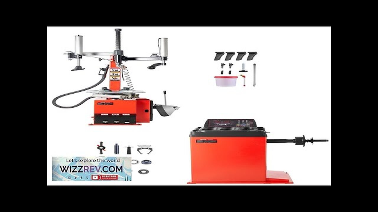 Durable Electric Tire Changer Tire Changer Tire Balancer with 18 ...