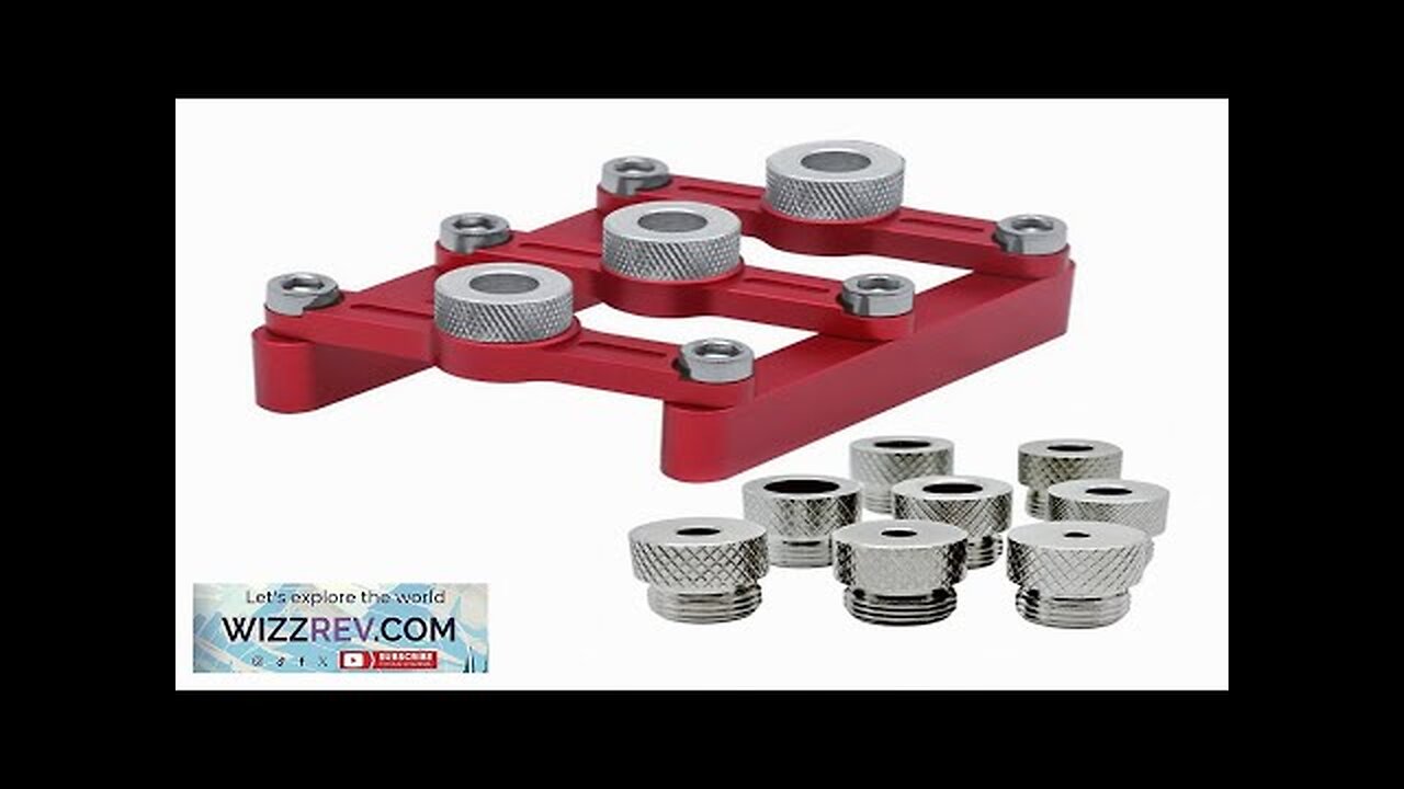 Self Centering Dowelling Jig Woodworking Joinery Hole Drill Guide Wood ...
