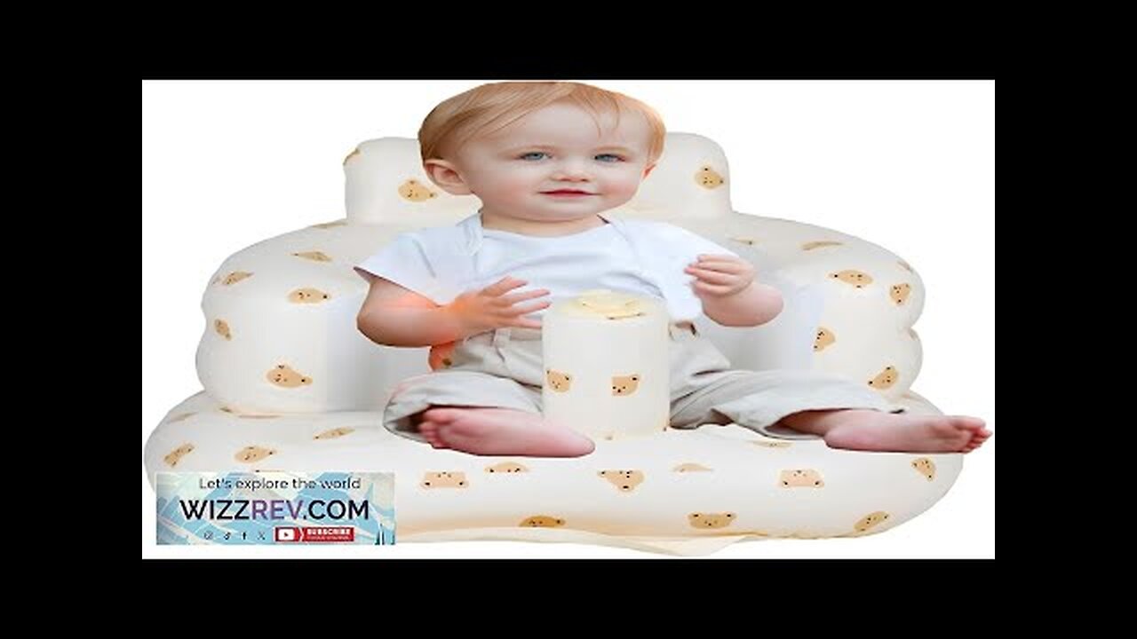 Baby Inflatable Seat for Babies 3-36 Months Built in Air Pump Baby Review