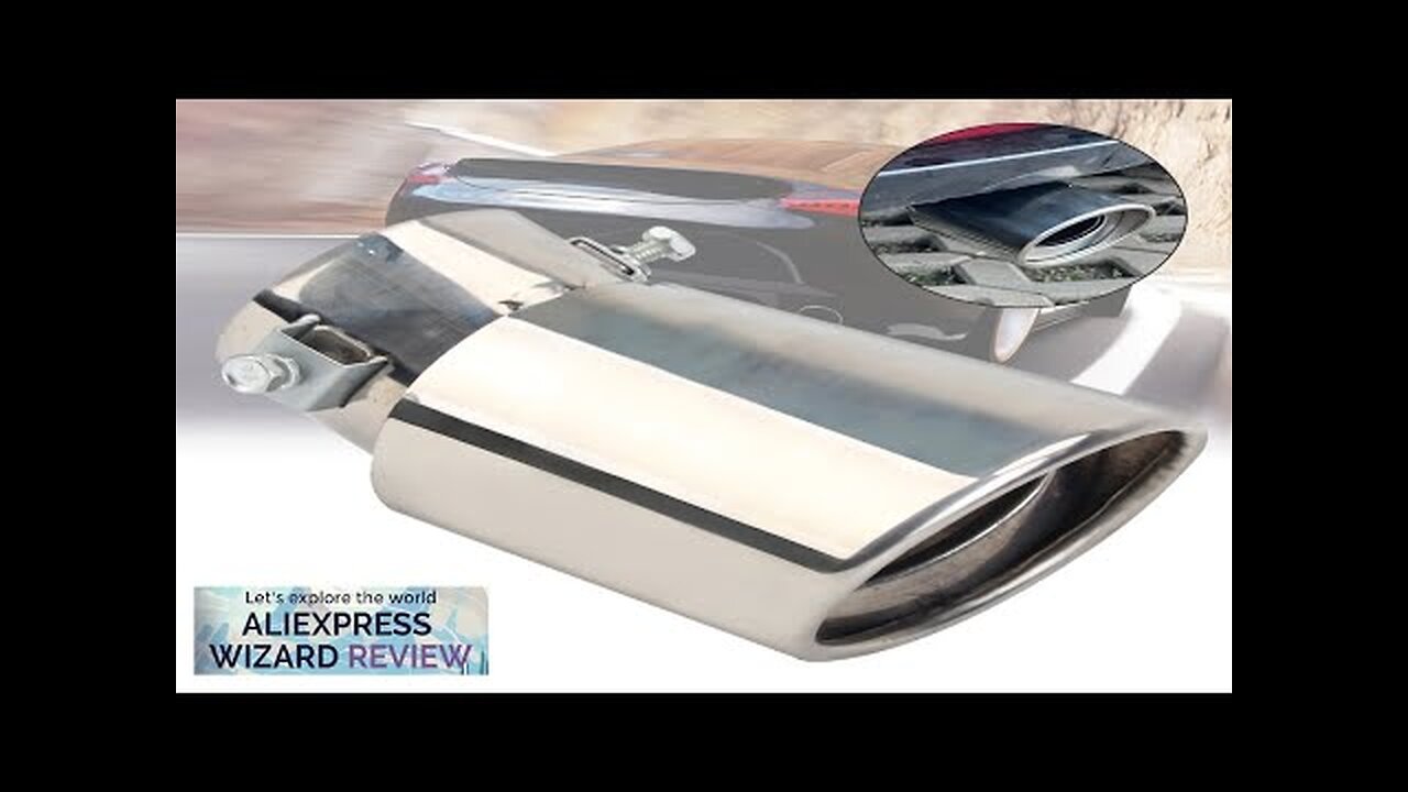 Car Exhaust Systems Car Accessories Car Exhaust Tail Muffler Tip Pipe ...