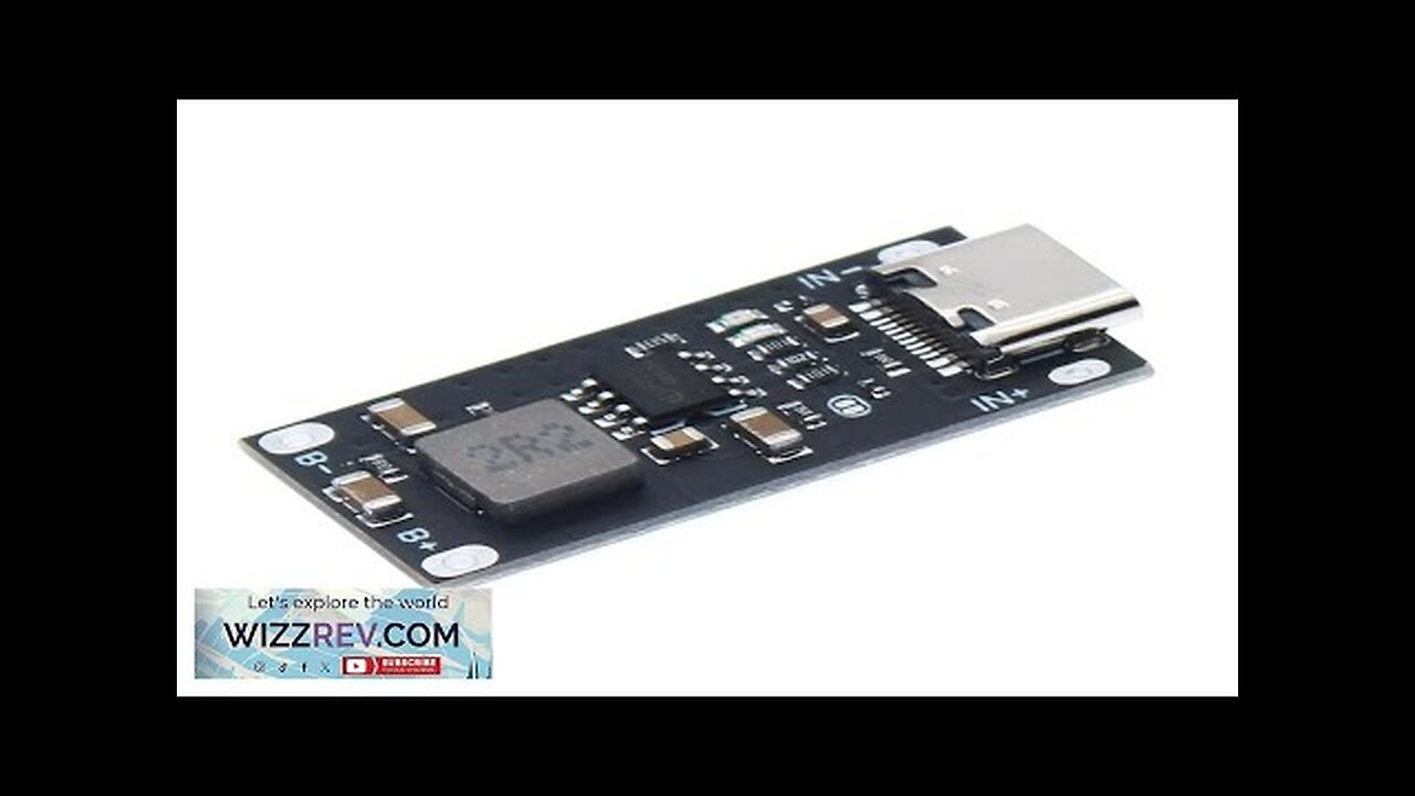 Type-C USB Input 3A High-current Polymer Ternary Lithium Battery ...