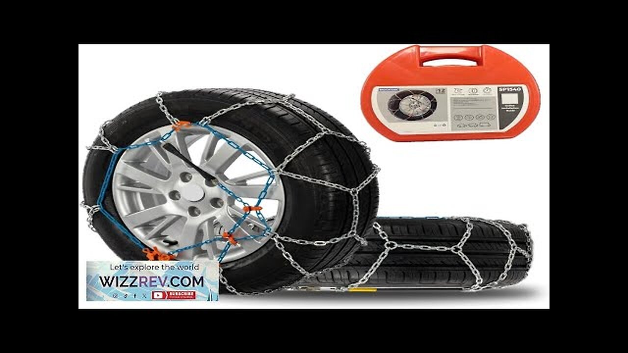 Snow Chains for CarSUVTruck and PickupUniversal Emergency Tire ...
