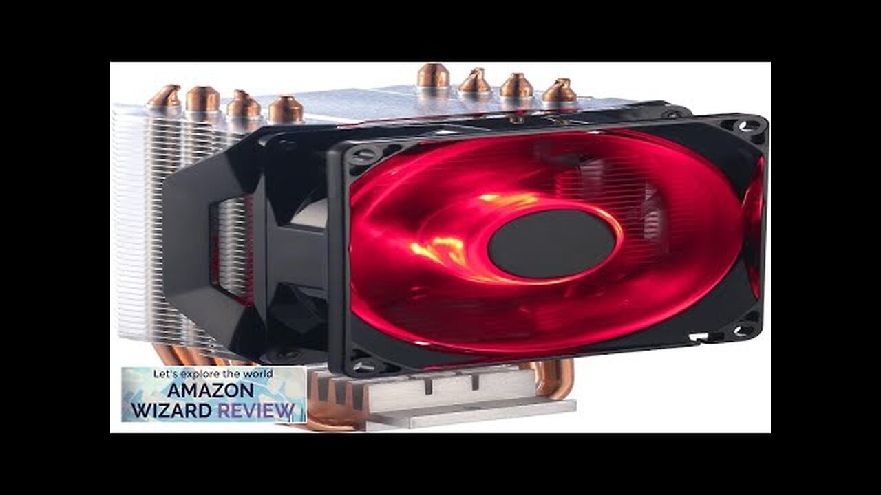 Amazon Basics Computer Cooling Fan with Cooler Master Technology CPU ...