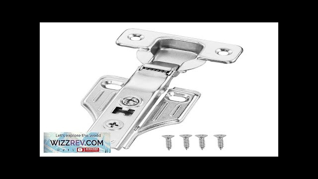 VEVOR Cabinet Door Hinges 50 Packs Full Overlay Soft Close for Framed ...