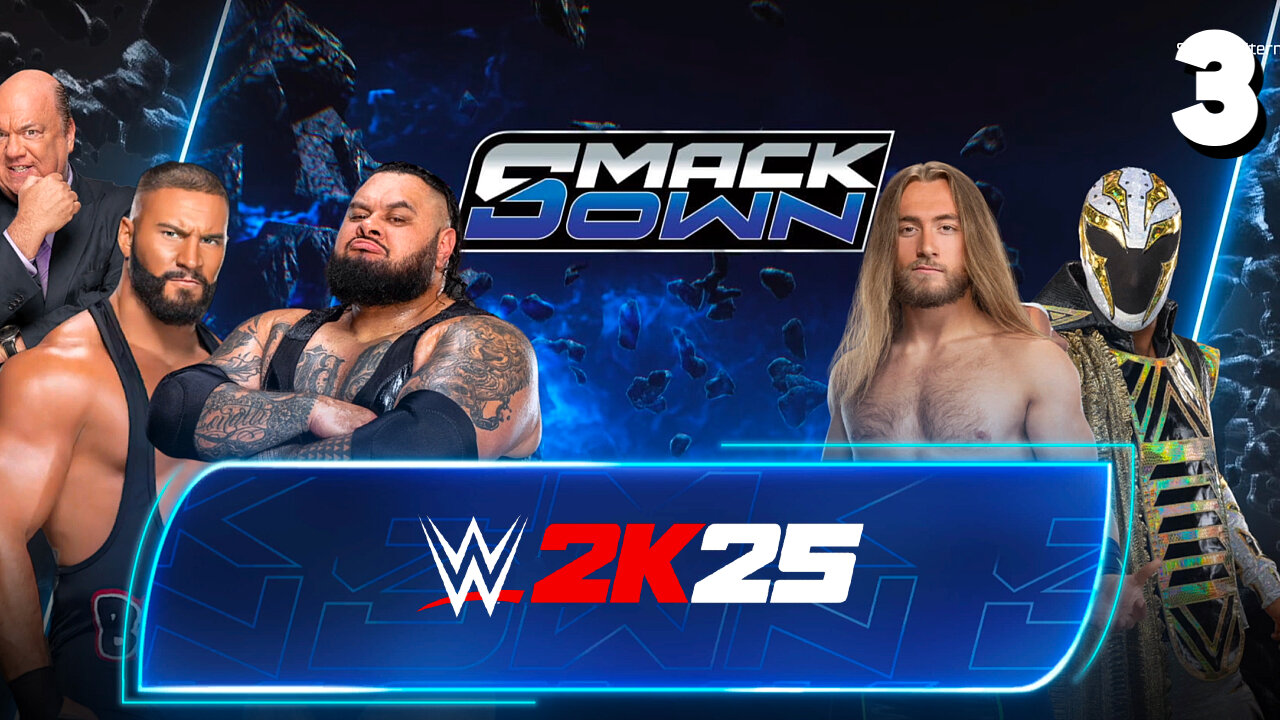 WWE 2K25 Smackdown September 19th 2025 - Match 3: What A Team!