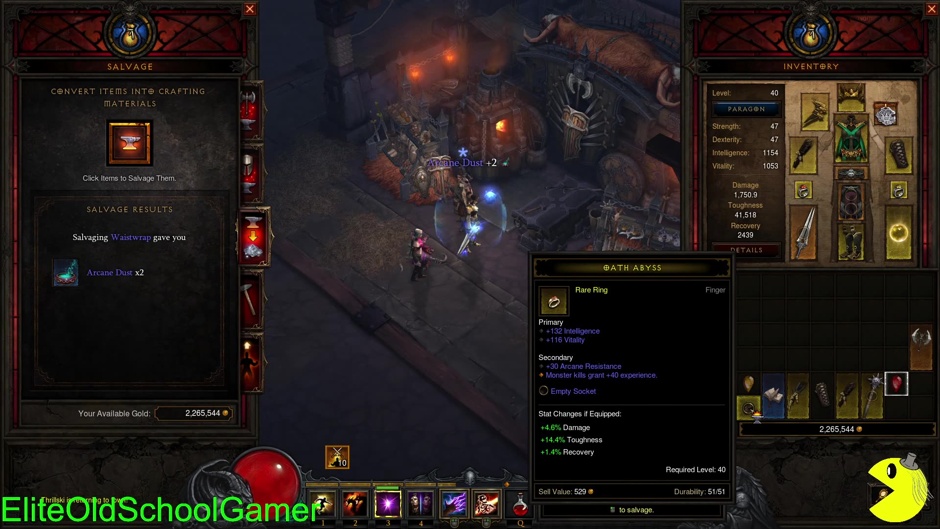 Diablo 3 - Sorceress Walk-through - Act III - Levels 39-40 - Destroy ...