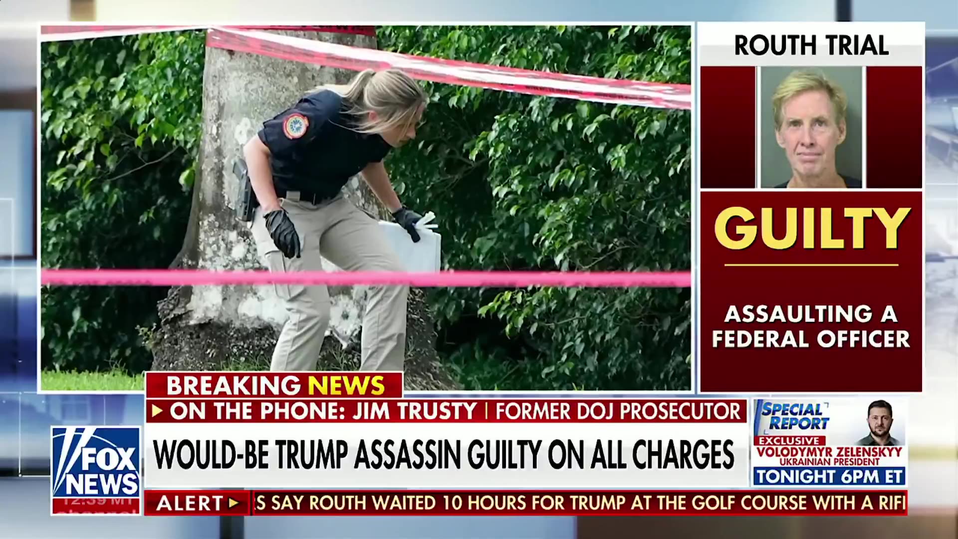 The daughter of would-be Trump assassin Ryan Routh runs from the ...