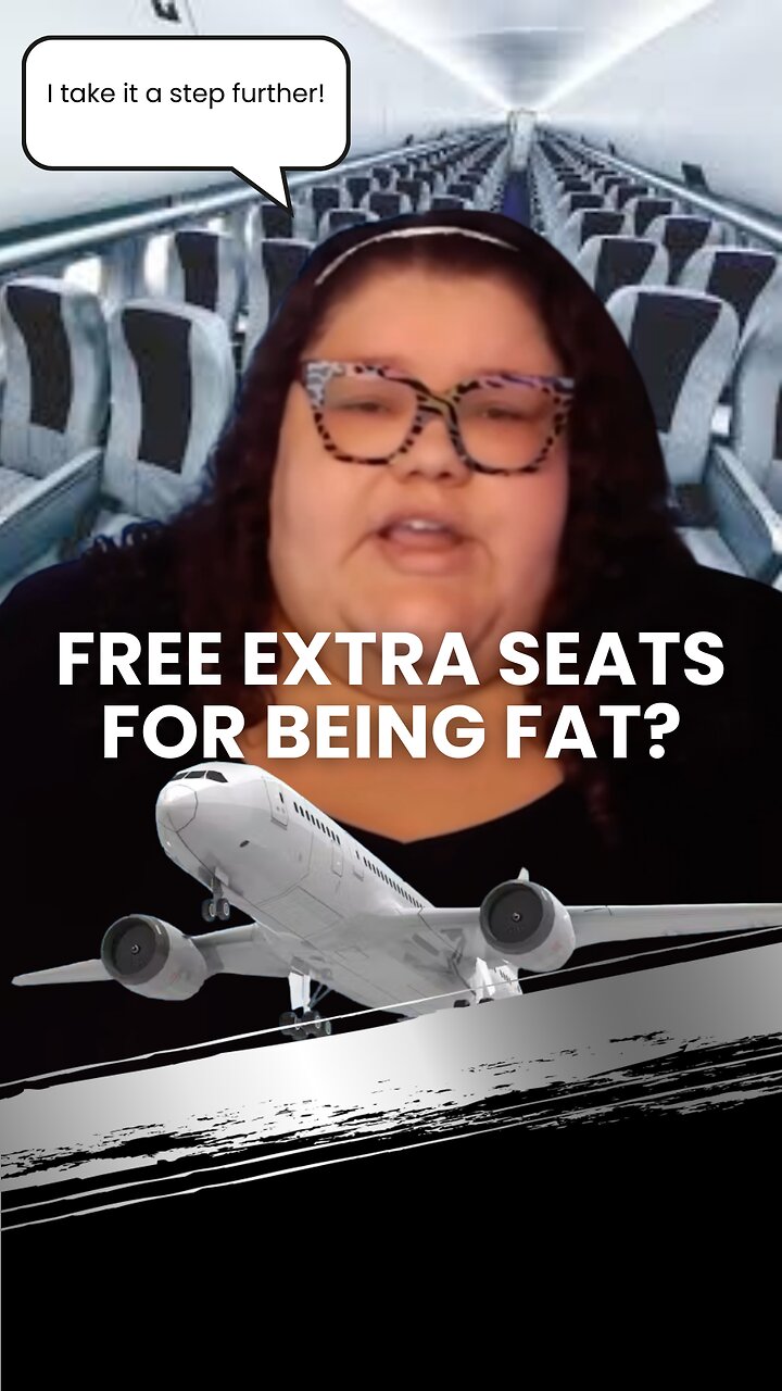 Free extra seats for being fat?