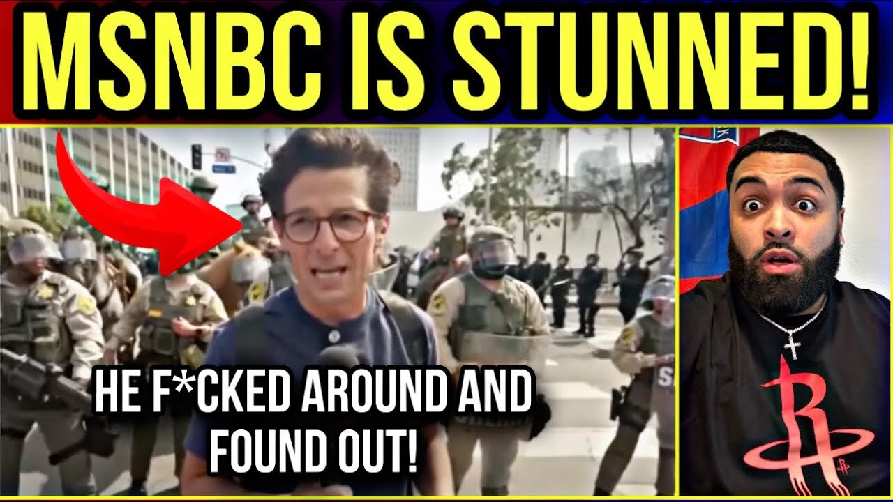 MSNBC Reporter RUNS For His Life As Protests TURN VIOLENT ON AIR ...