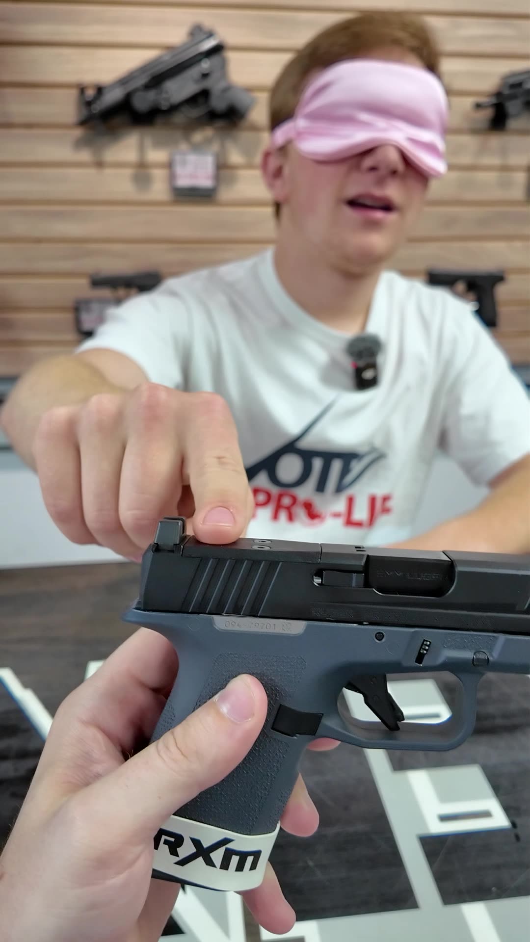 Using Just One Finger to ID a Gun!