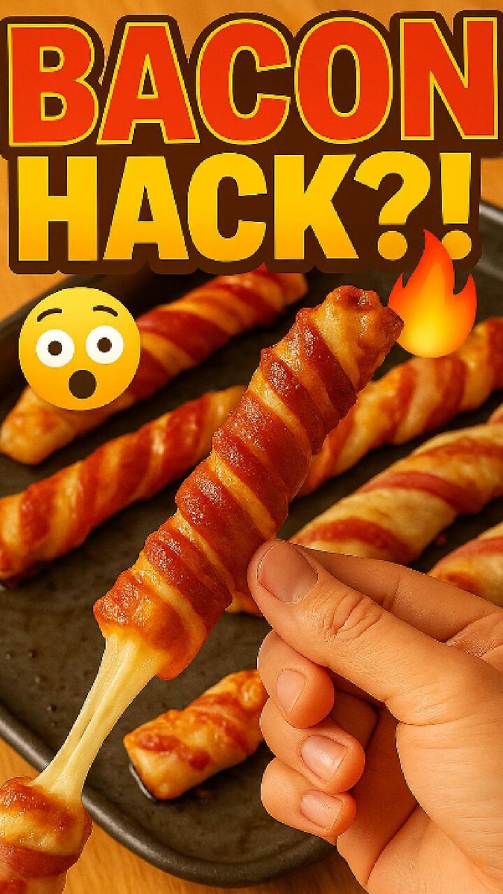 Bacon Recipe Hack You Need to Try! 🥓🔥 | Cheesy Puff Pastry Twists