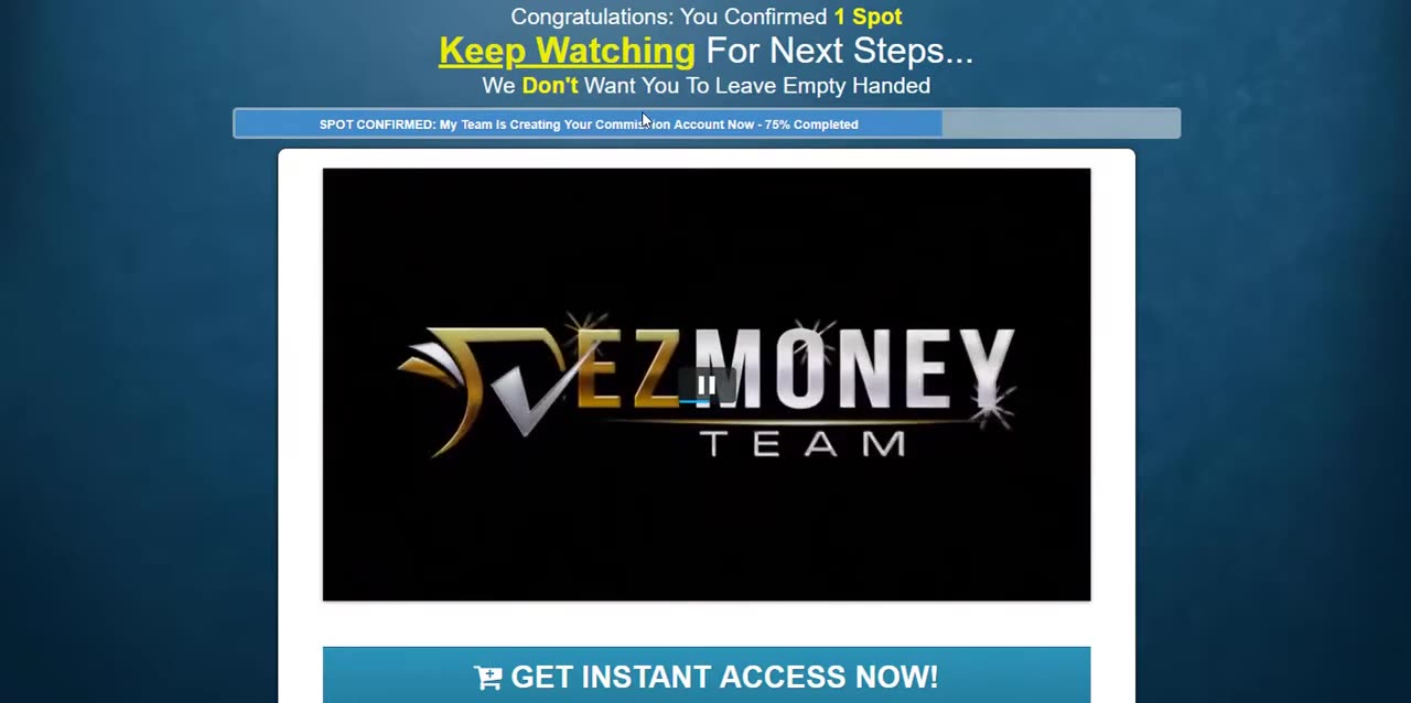 My EZ Money Team Review - A Legit System?